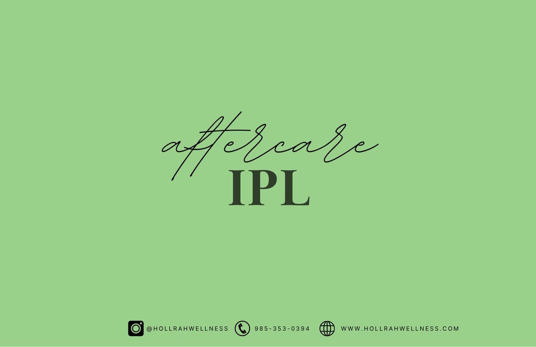IPL Aftercare Cards- Canva Editable Template - Etsy