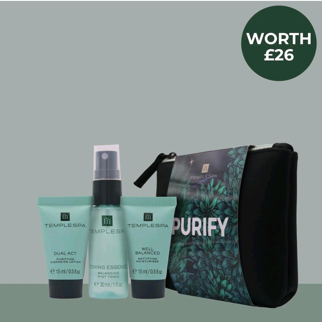 TEMPLESPA the Weekender Collection Purify & Balance - Etsy