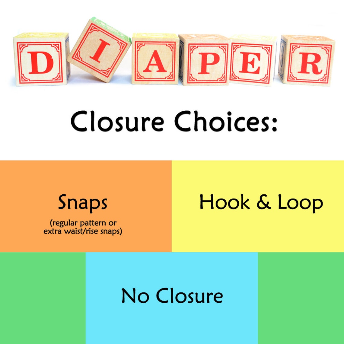 Cloth Diaper Fitted, One Size, Ocean Seahorse & Fish, Flannel Add Snaps ...