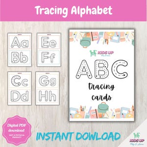 Tracing Alphabet - Etsy