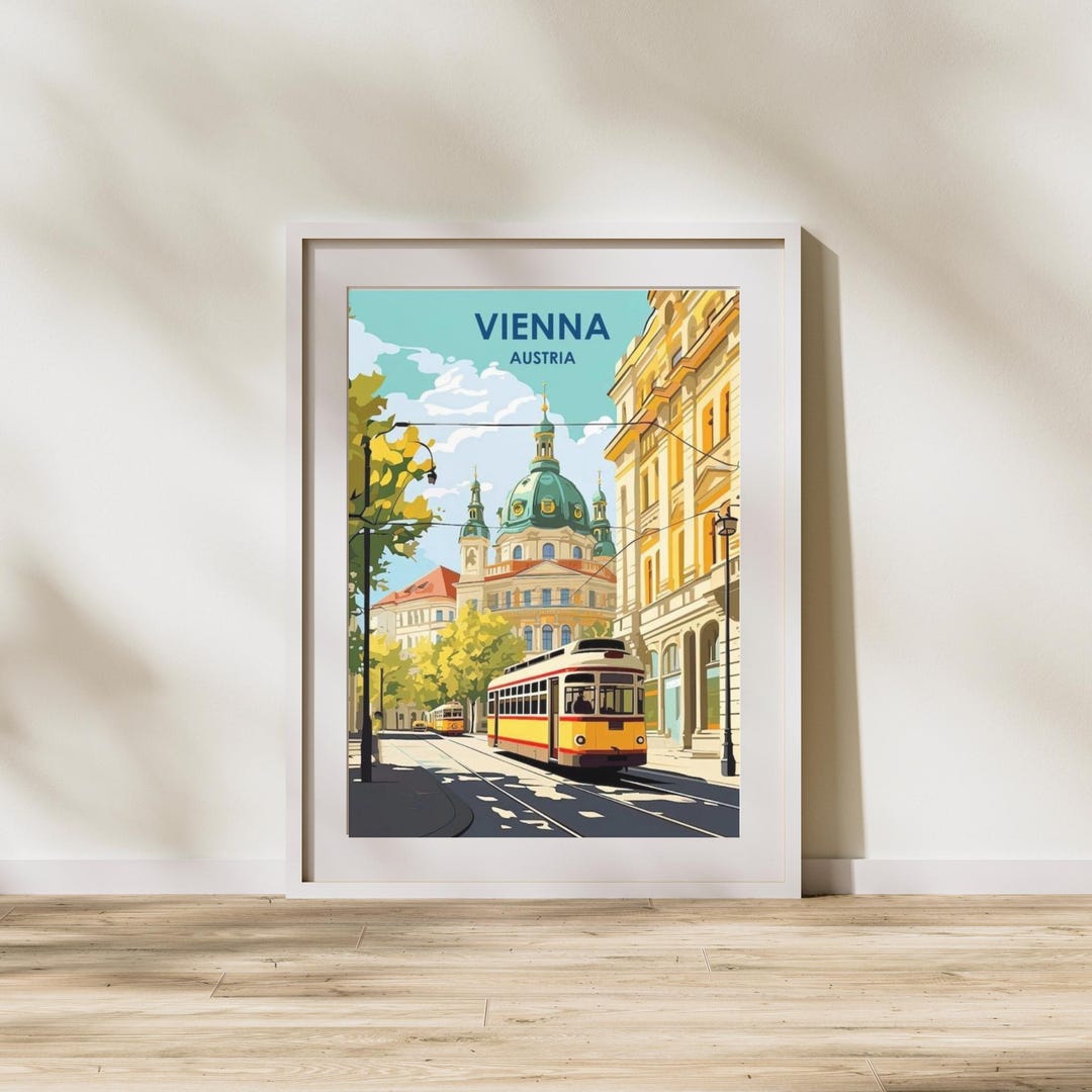 Vienna Poster Vienna Photo Vienna Art Print Vienna Travel Poster Vienna ...