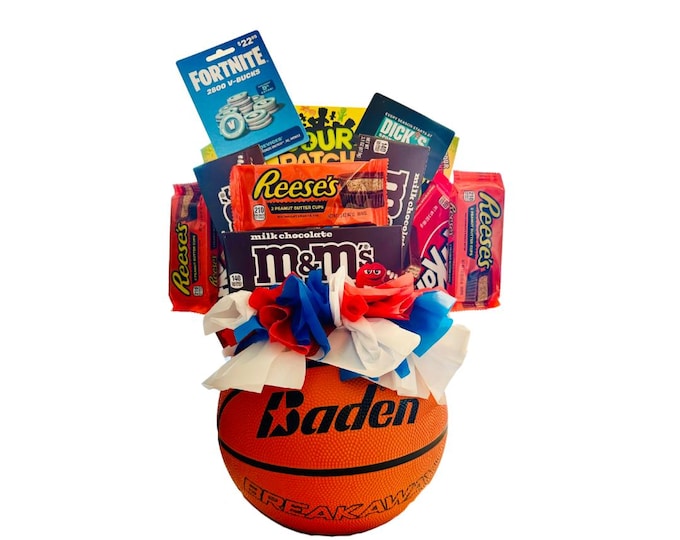 Basketball Candy Bouquet - Etsy