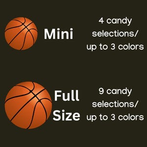 Basketball Candy Bouquet - Etsy