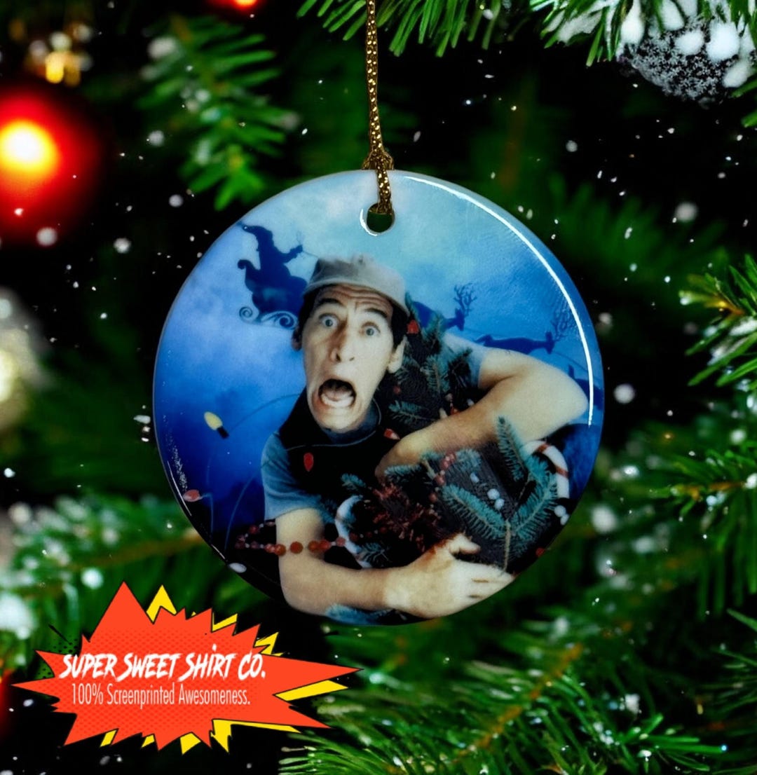 Ernest Saves Christmas Ornament, Festive Ceramic Holiday Decor, Ideal ...