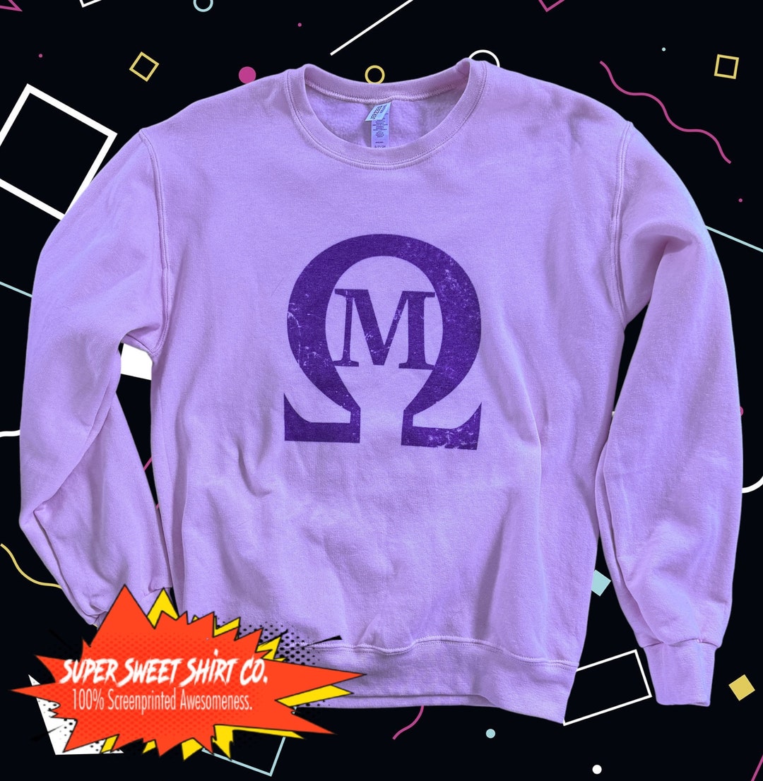 Omega Mu Sweatshirt - 80's Style Revenge of the Nerds - Unisex - Booger ...