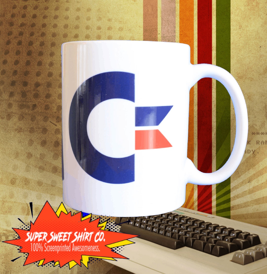 Commodore 64 Mug, Computer Geek, Ceramic Handled Mug, Computer Gift ...