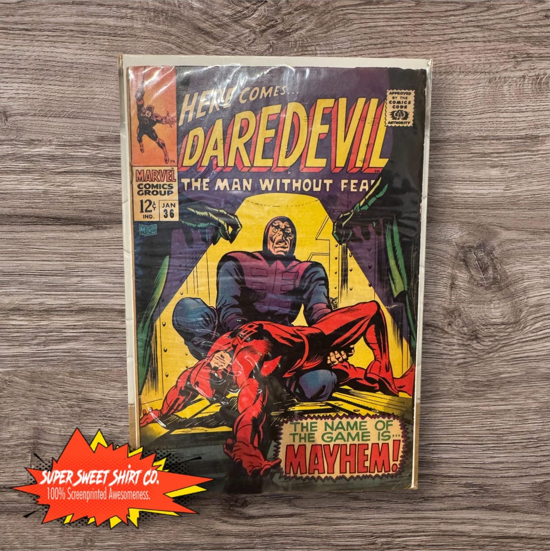 Vintage Daredevil #36 Vol. 1 (1968) – Original Marvel Comic Book 57 ...