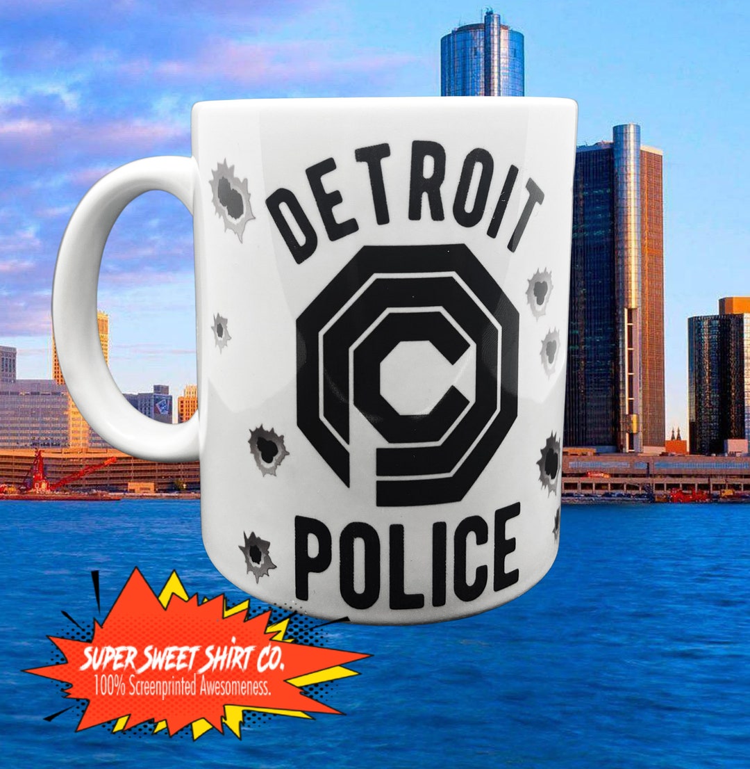 Buy Robocop Mug, Detroit Police, Ceramic Handled Mug, Coffee Cup, Tea ...