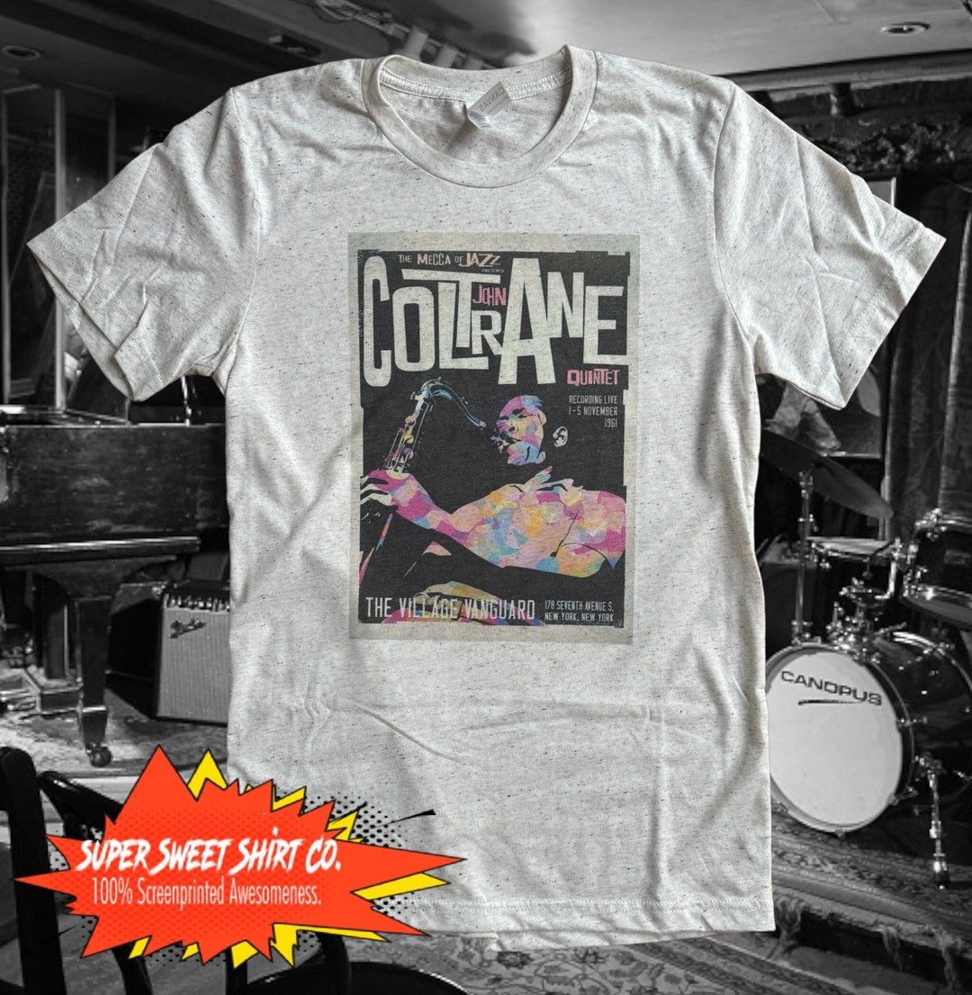 John Coltrane Concert Poster Shirt, Jazz T Shirt, Music Shirts, Miles ...