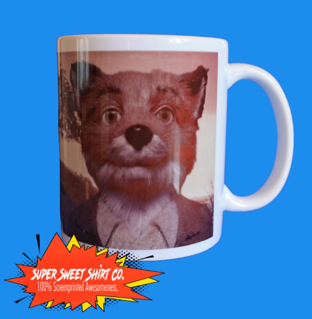 Mr. Fox Mug Fabulous Mr. Fox Mug Custom Mug Funny Mugs Tea - Etsy