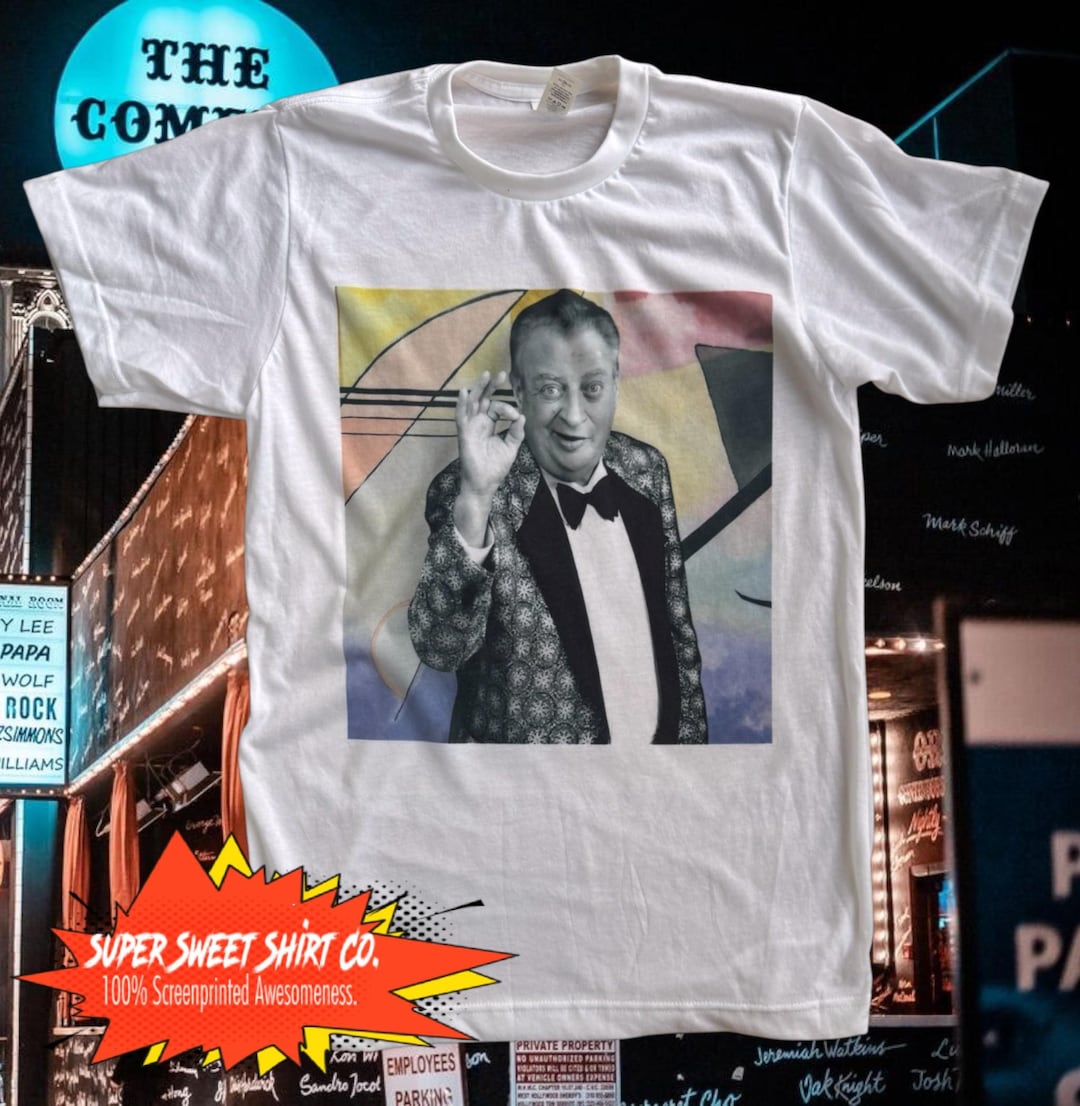 Rodney Dangerfield T-shirt - No Respect Comedy Legend Tee - Retro Stand ...