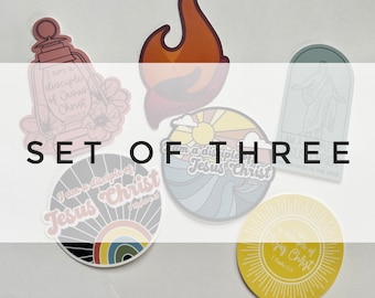 2024 LDS Youth Theme Sticker Sets i Am a Disciple of Jesus Christ 3 ...