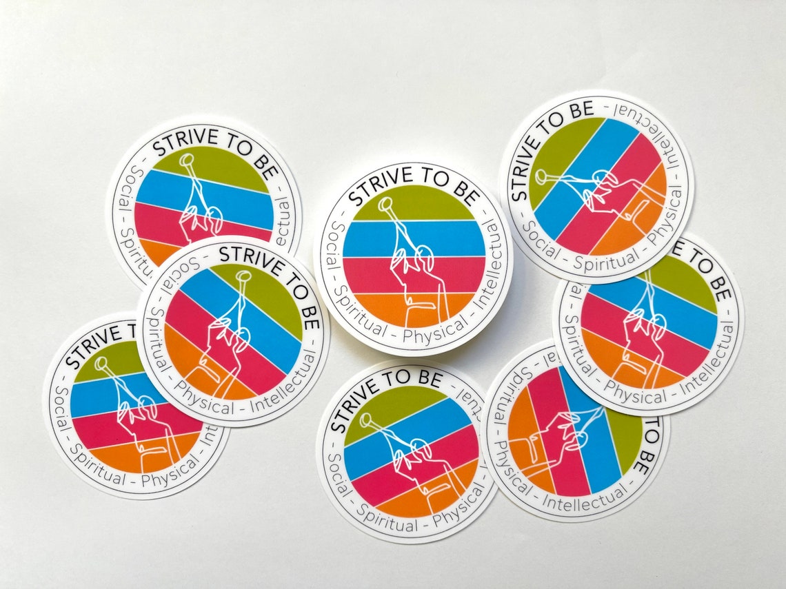 Strive to Be LDS Youth Stickers Set of 8 16 24 32 40 48 - Etsy