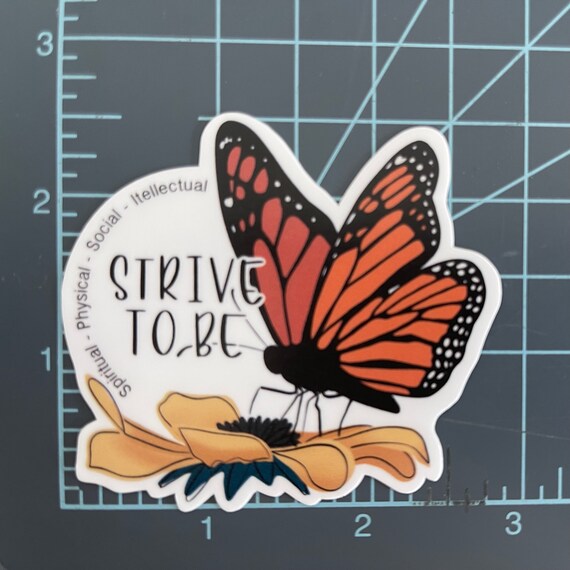 24 40 48 set of 8 32 Strive to be LDS Youth stickers 16 Paper & Party ...