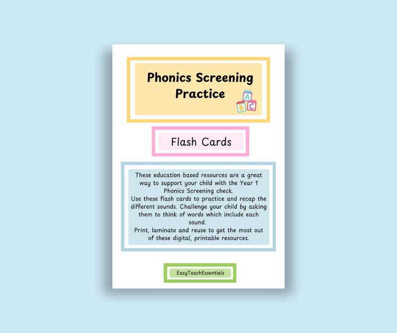 Phonics Screening Resources - Alien Words - Etsy