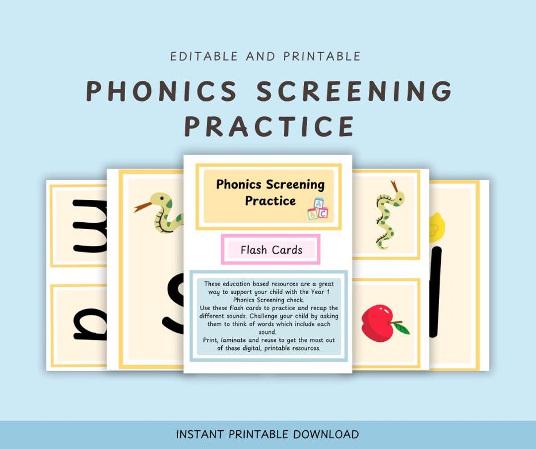 Phonics Screening Resources - Alien Words - Etsy