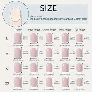 Handmade Japanese Style Golden Blue Short Ballet Press-on Nails/ Faux ...