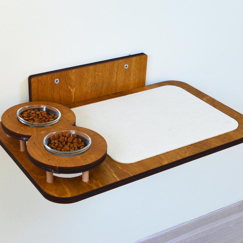 Cat Feeding Shelf - Etsy