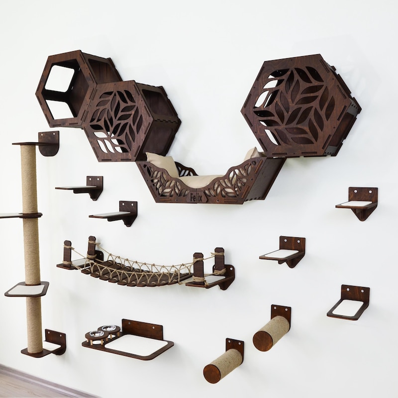 Floating Wall Cat Bed - Etsy