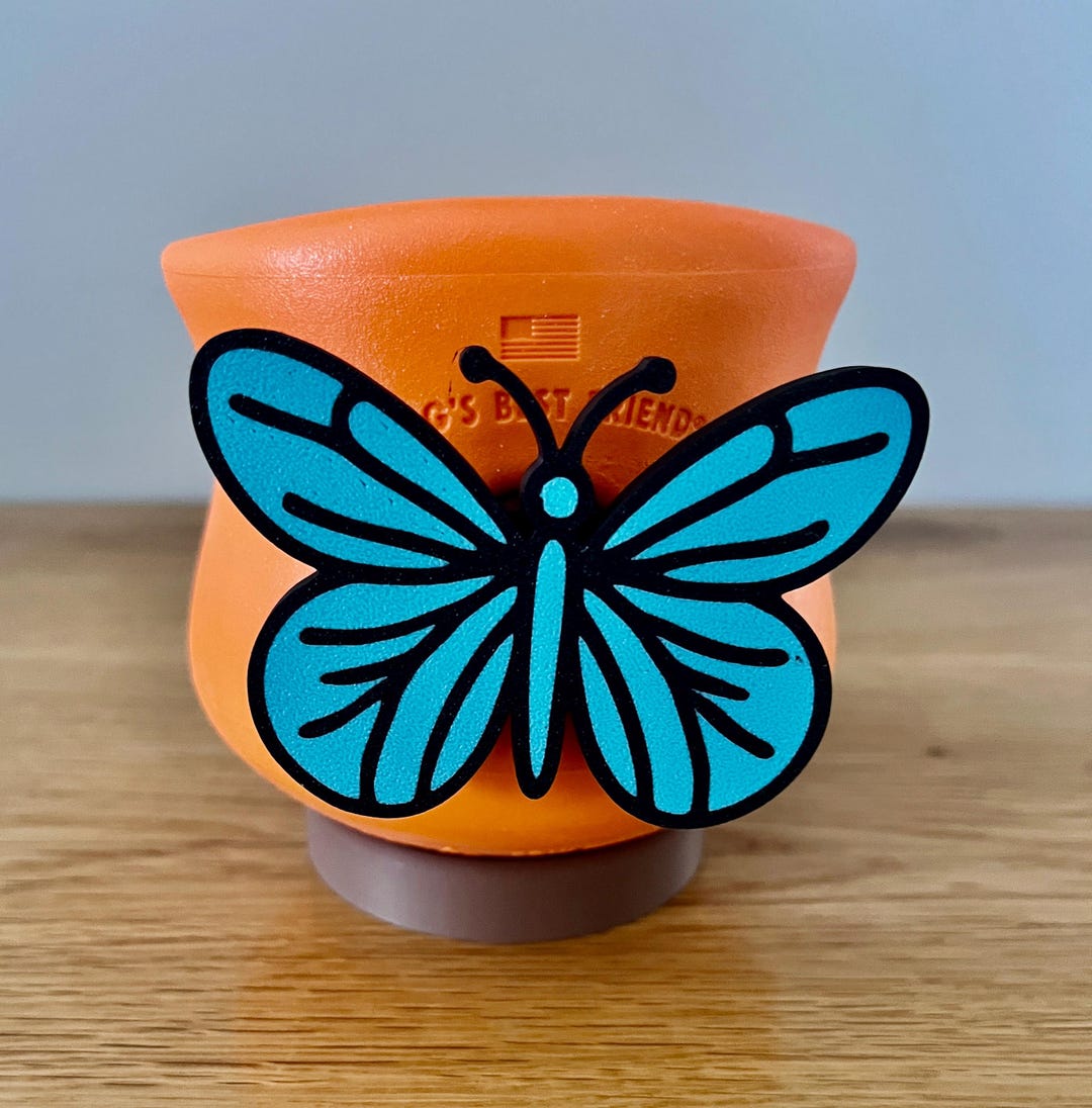 Butterfly, Enrichment Stopper, Toppl Plug, Stoppl, Feed Bowl Plugs - Etsy