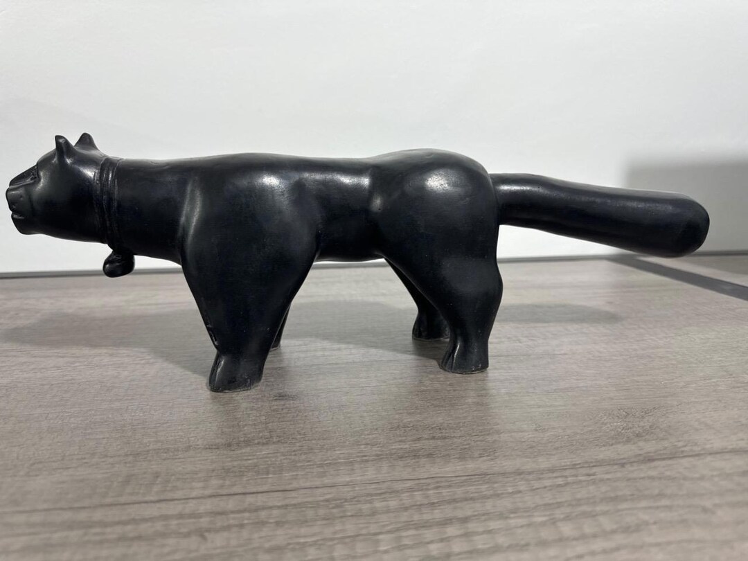 Fernando Botero Bronze Sculpture "the Cat" Signed and Numbered - Etsy