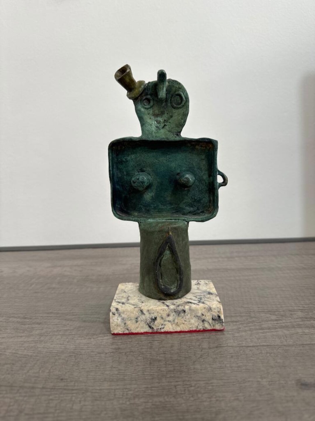Joan Miro Bronze Sculpture "woman With Hat" Signed and Numbered - Etsy
