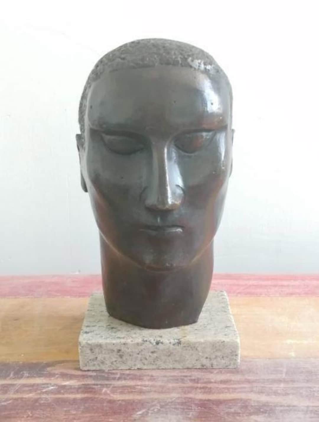 Jacob Epstein " Head " Bronze Sculpture Signed &numbered - Etsy