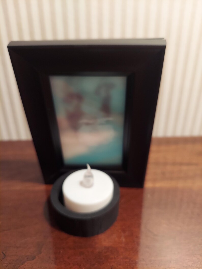 JOHN CANDY BARF Stained Glass Candleholder With Flameless Flickering ...