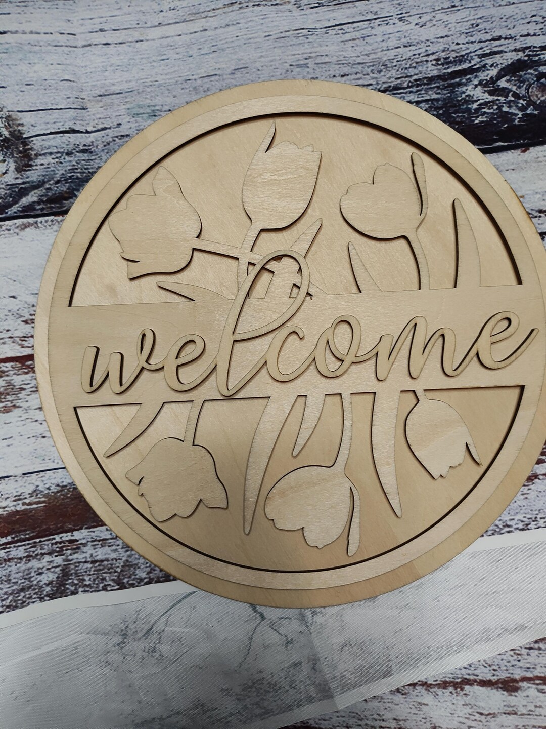 Unfinished Wood Round DIY Kit, Wine and Paint Your Own DIY Kit, Craft ...