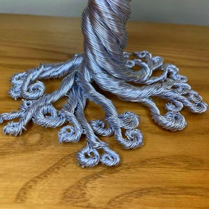 Beautiful Silver Tree Sculpture - Etsy