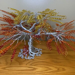 Beautiful Silver Tree Sculpture - Etsy