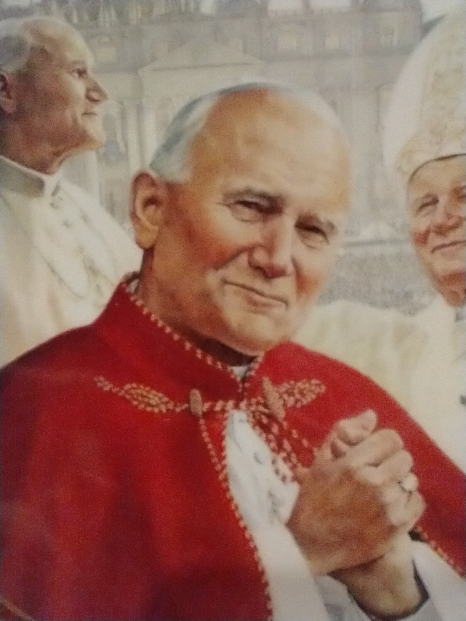 Vintage Pope John Paul II Commemorative Plate Decorative Collectible ...