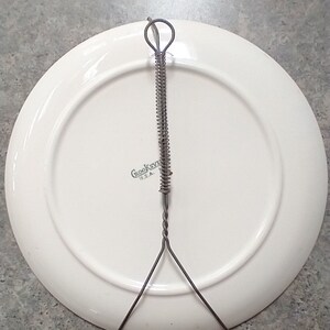 Plate Wall Hangers / Hangars 3 Point Wire and Spring Pre-owned - Etsy