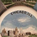 Vintage and Rare Chicago Illinois Souvenir Plate Landmarks Decorative ...
