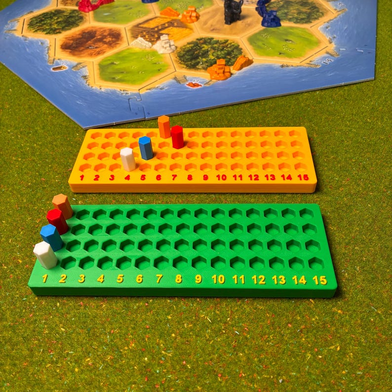 Catan Score Tracker | Victory Point Board Game - Etsy