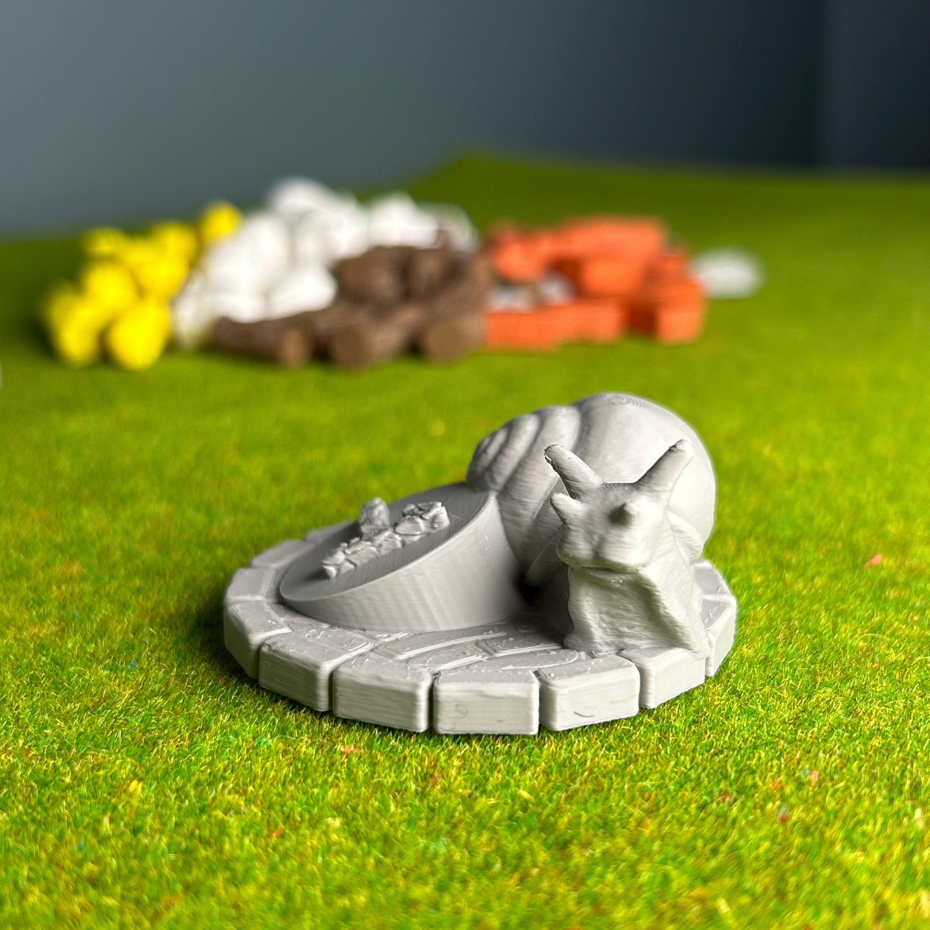 Trophies Compatible With Catan – Longest Road, Largest Army & Snail’s ...