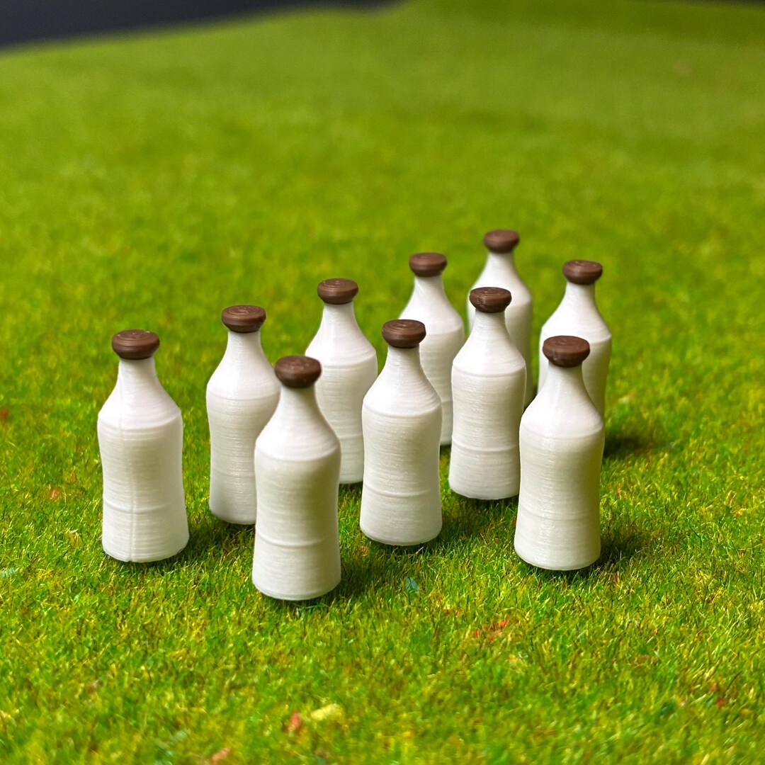 Milk Bottle Tokens – Tabletop Game Resource Pieces (set of 10) - Etsy