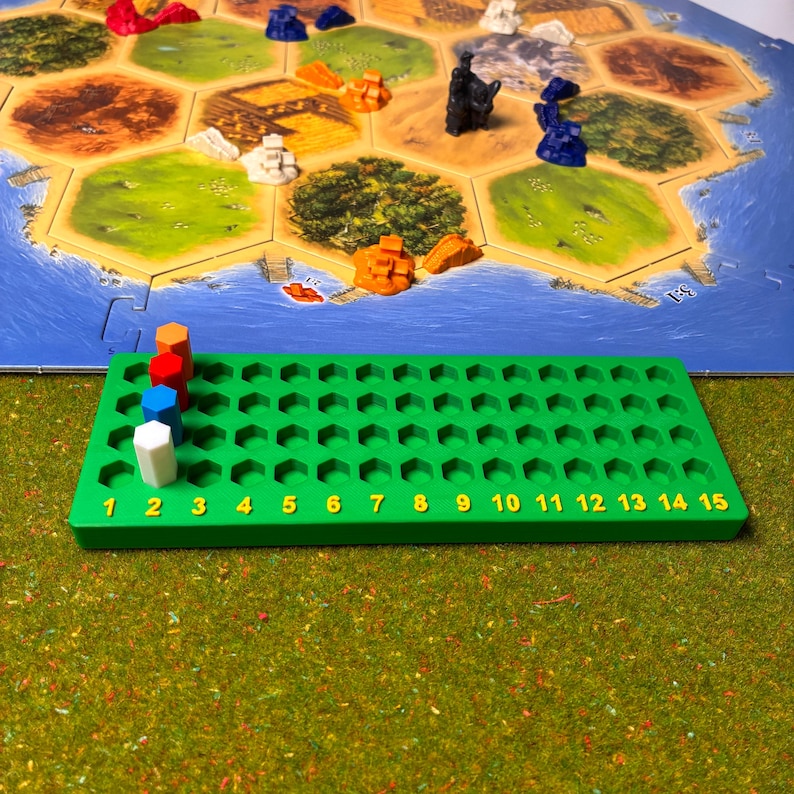 Catan Score Tracker | Victory Point Board Game - Etsy