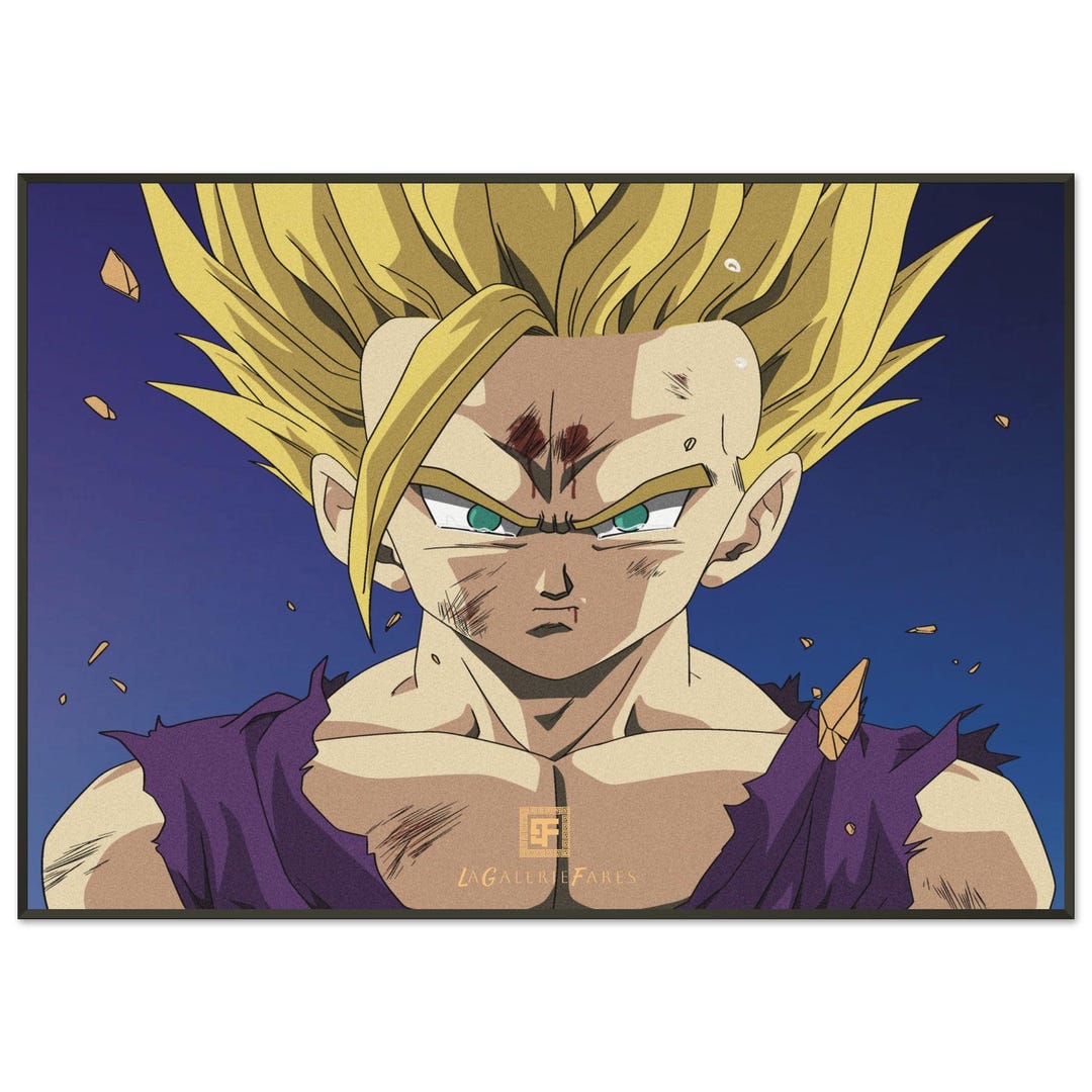 The Awakening of Rage Gohan Ssj2 - Etsy