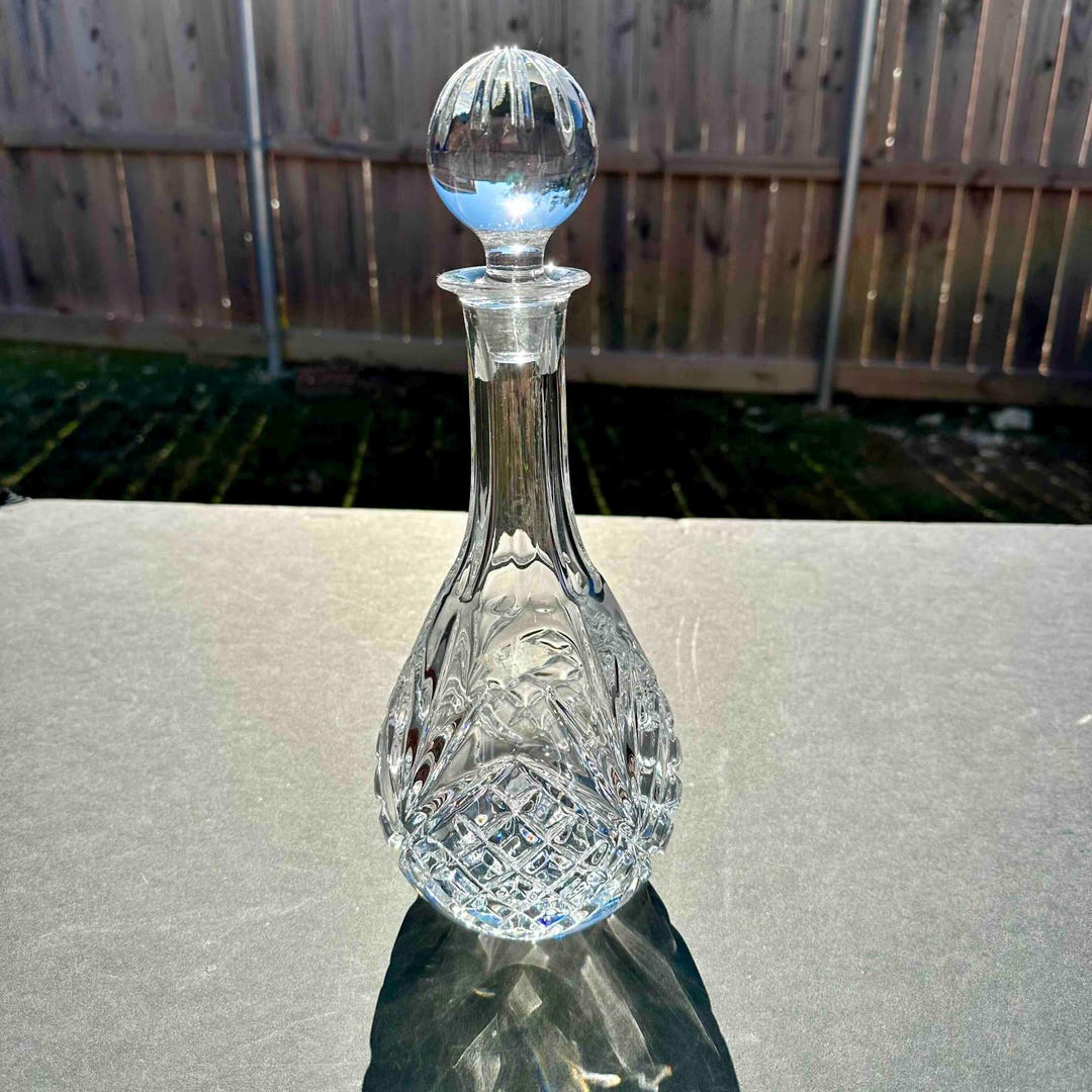 Godinger Crystal Decanter Dublin Pattern / Shannon Crystal / Dublin ...