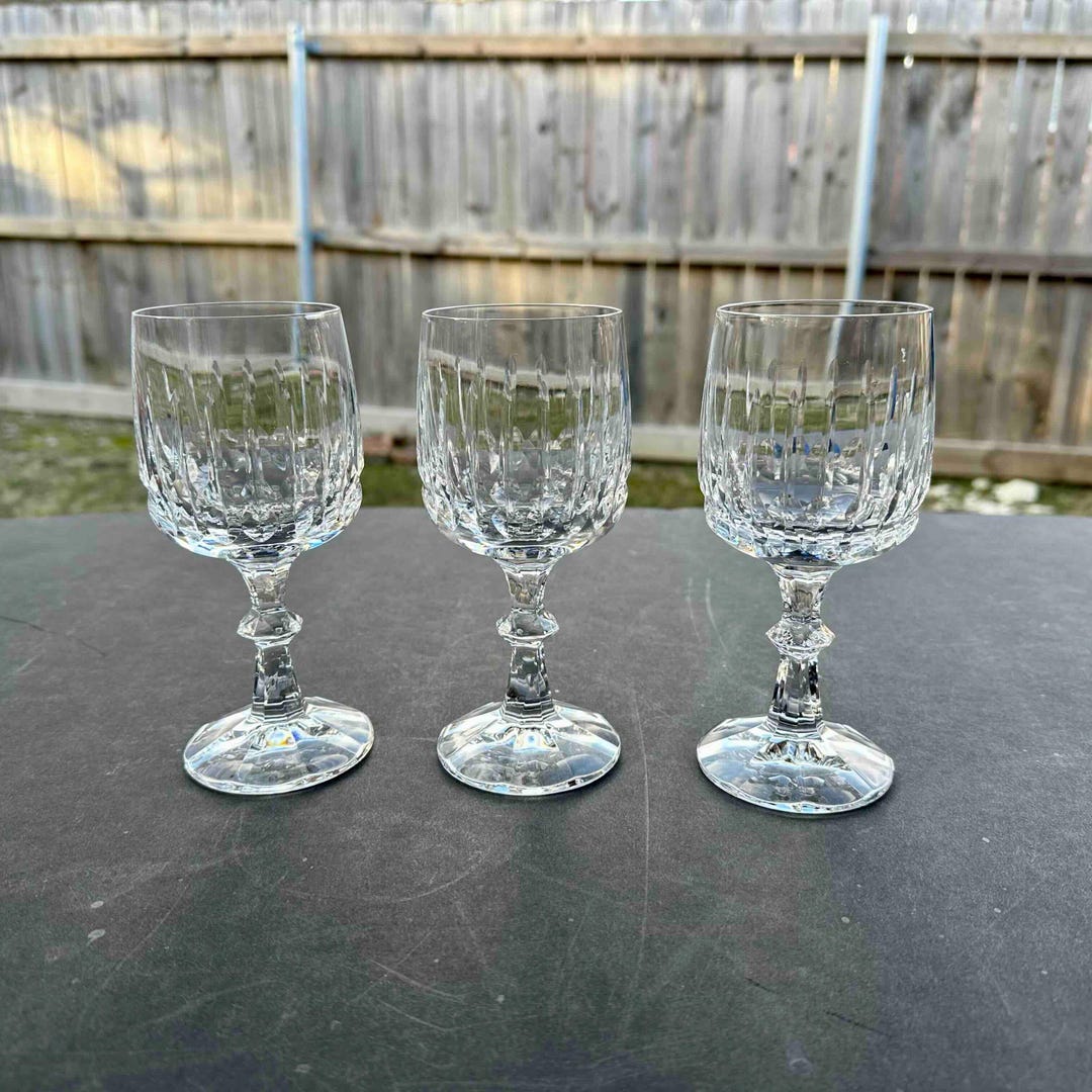 Schott Zwiesel Tango Wine Glasses Set of 3 / Vintage Tango Wine Glasses ...
