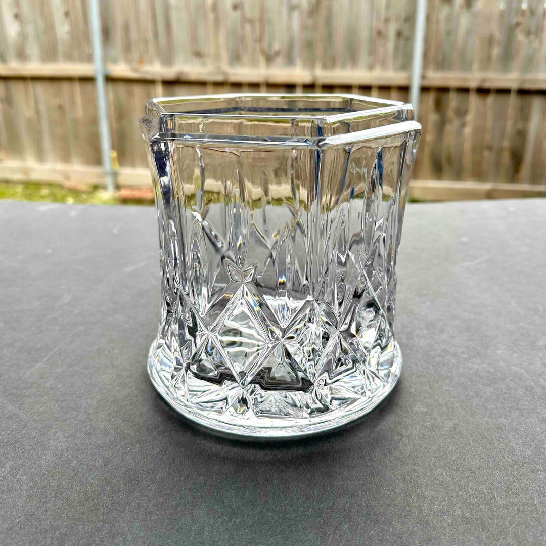 Gorham Crystal Lady Anne Biscuit Barrel – Elegant Cut Crystal Without ...