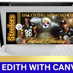 Steeler Nation Casket Panel Insert - Etsy