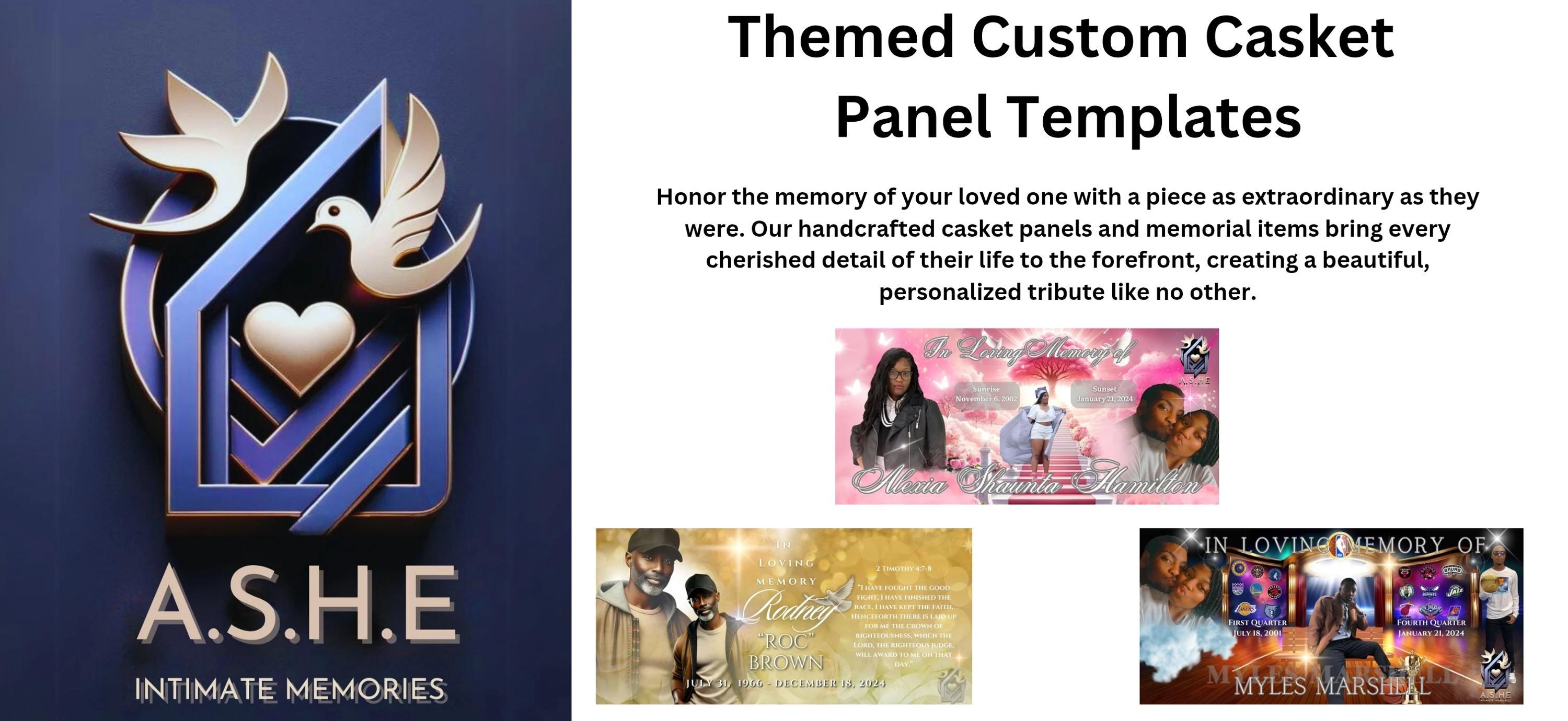 Golden Doves Casket Panel Template - Etsy