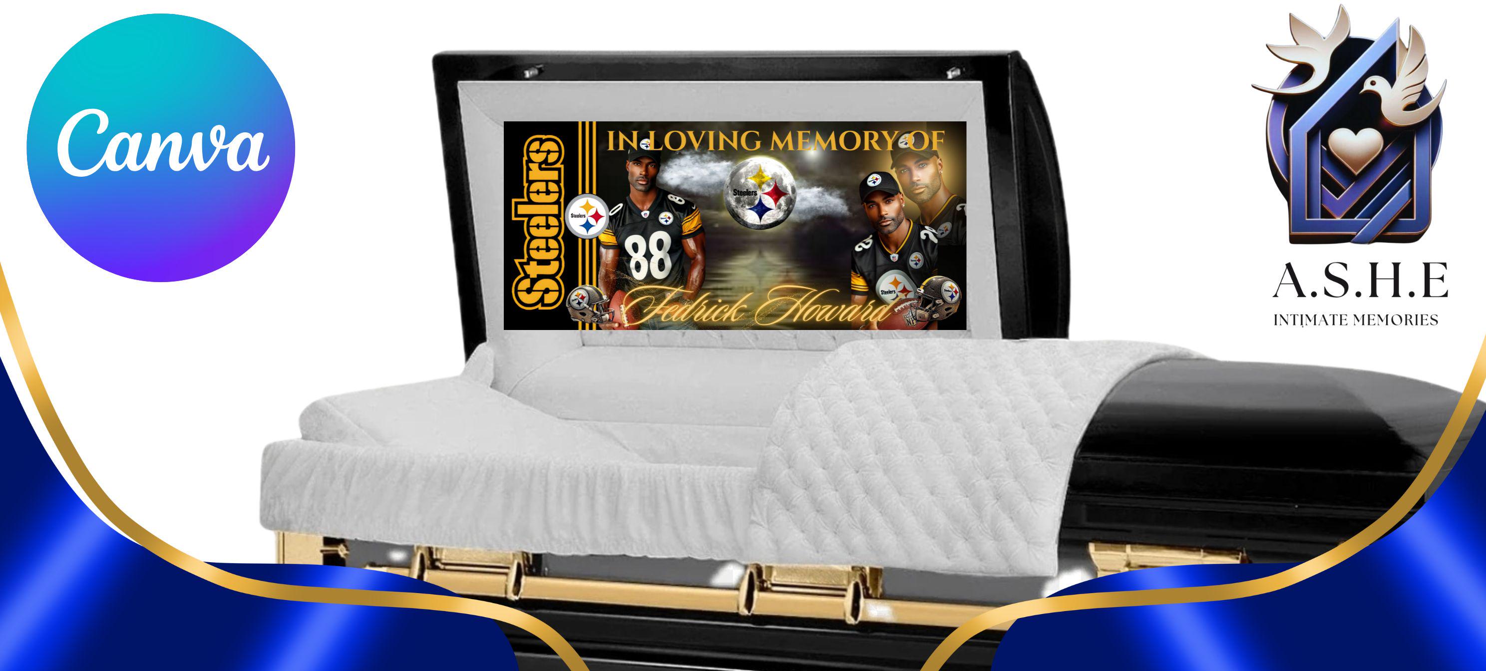 Steeler Nation Casket Panel Insert - Etsy