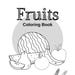 Sweet & Simple: Fruit-themed Coloring Pages for Kids and Adults - Etsy