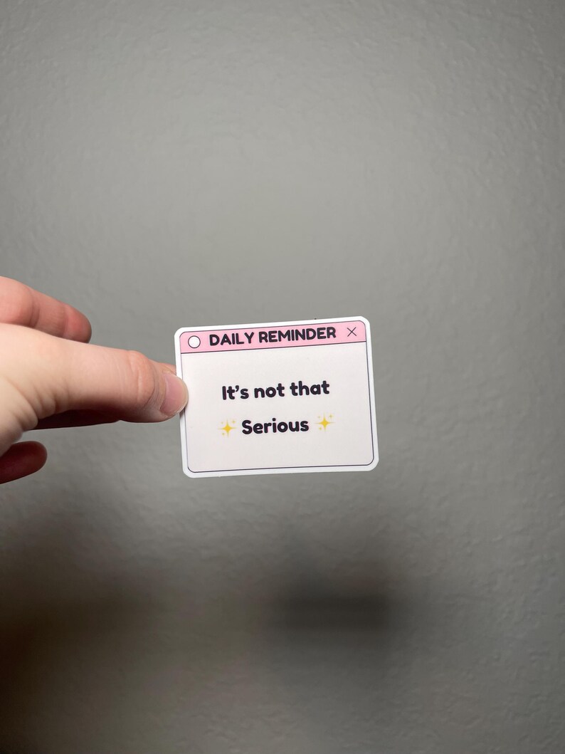 Affirmation Words Stickers, Sticky Note Daily Positivity Reminder Kiss ...