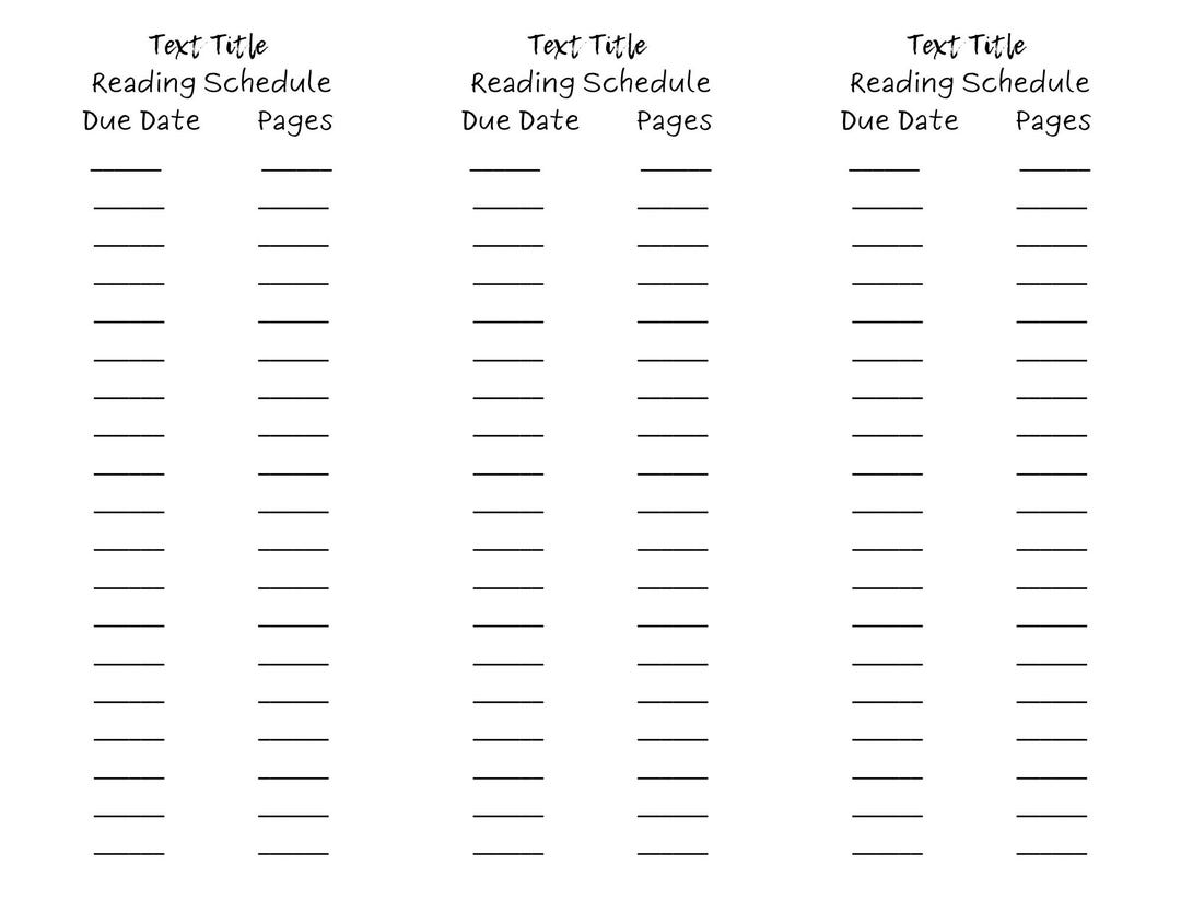 Printable Reading Habits Bookmark | Double-sided Reading Tracker ...