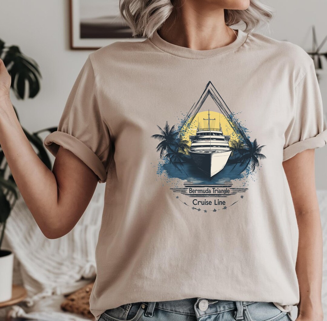 Bermuda Triangle Shirt, Funny Meme Gift Tee, Bermuda Travel Tee ...