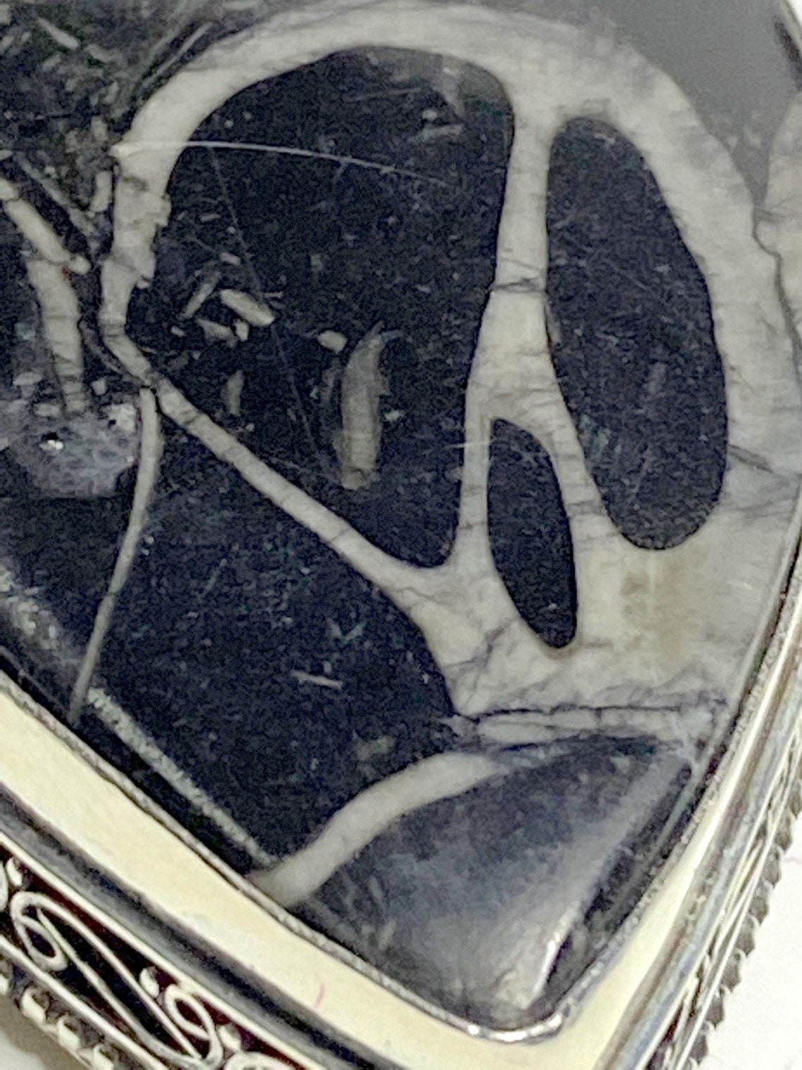 Scary Eyes on Skeleton Head (peace Sign) - Etsy